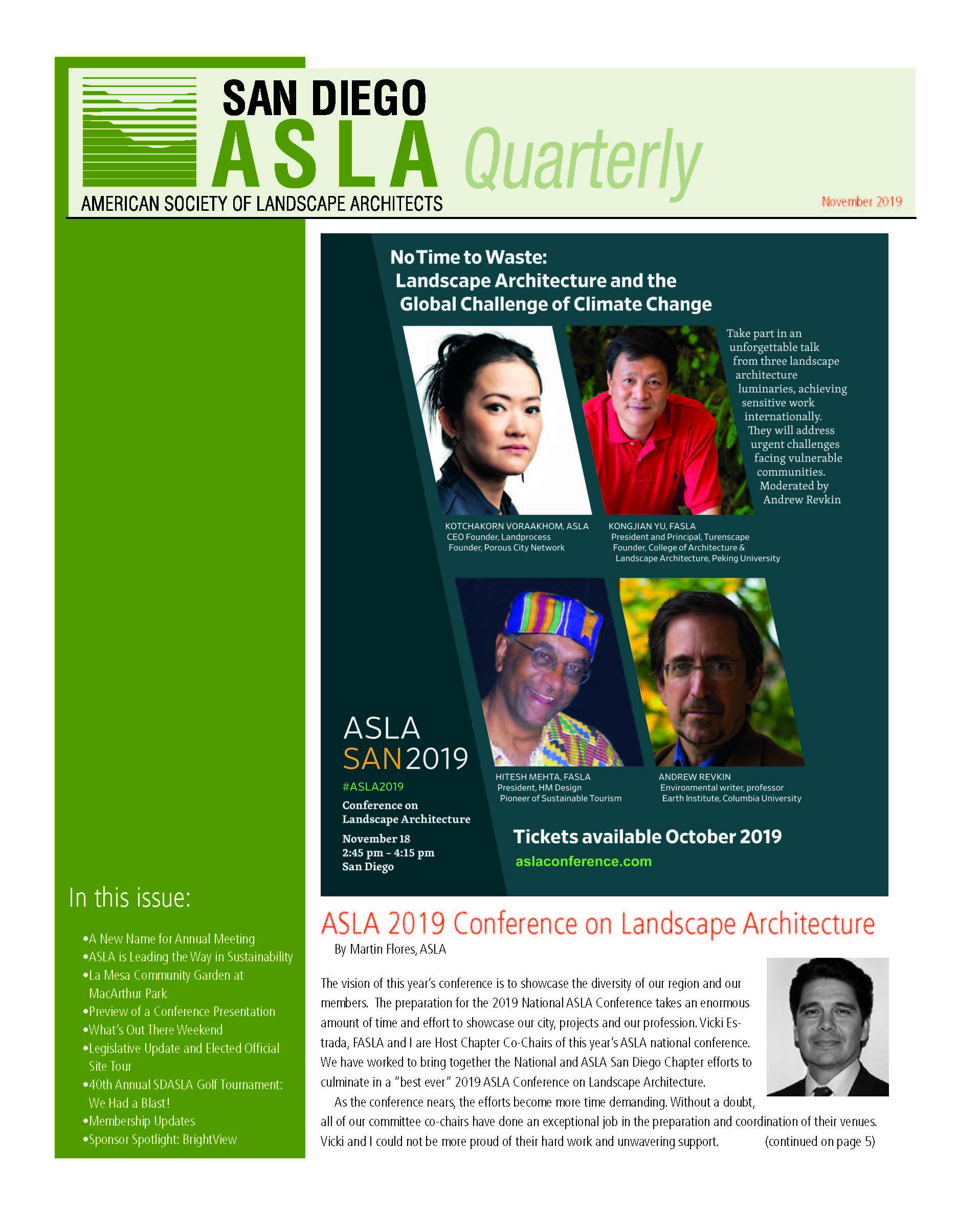 Newsletter Archive - San Diego Chapter American Society Of Landscape ...